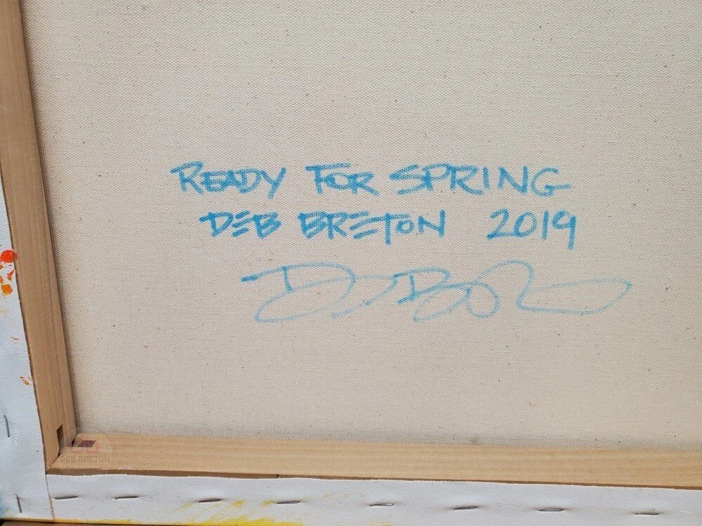 Deb Breton Studio - Famous portraits + abstract paintings and prints