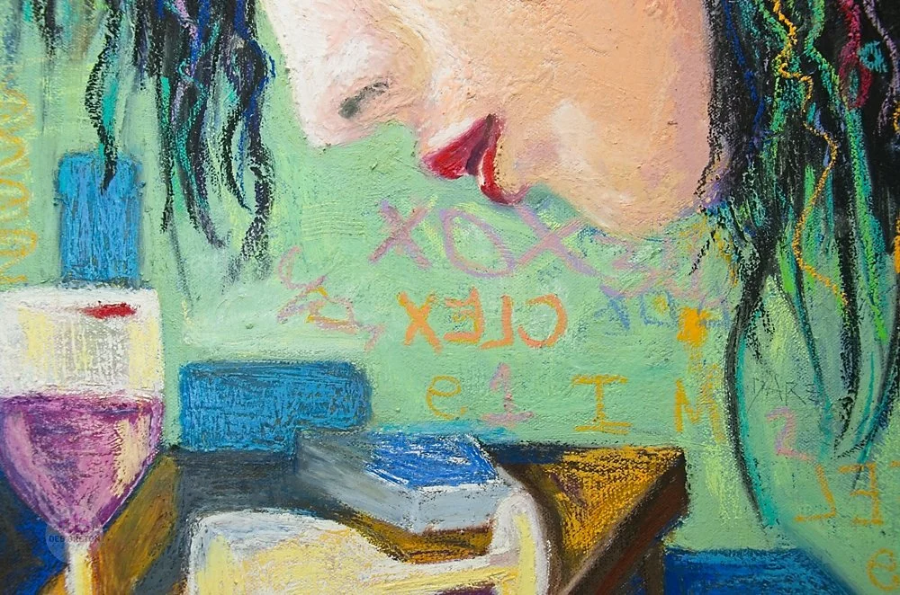 Deb Breton Studio - Famous portraits + abstract paintings and prints