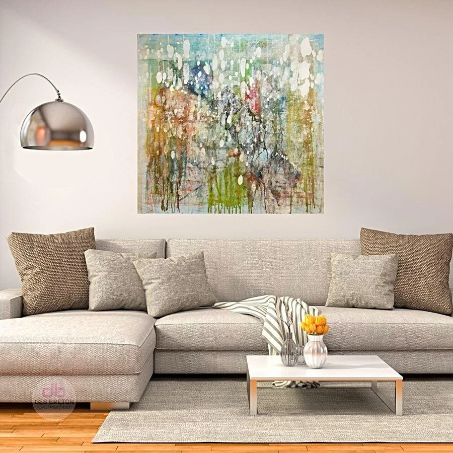 Deb Breton Studio - Famous portraits + abstract paintings and prints