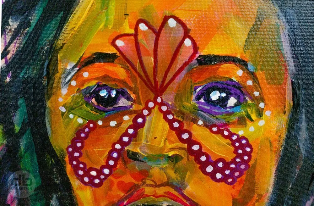 Deb Breton Studio - Famous portraits + abstract paintings and prints