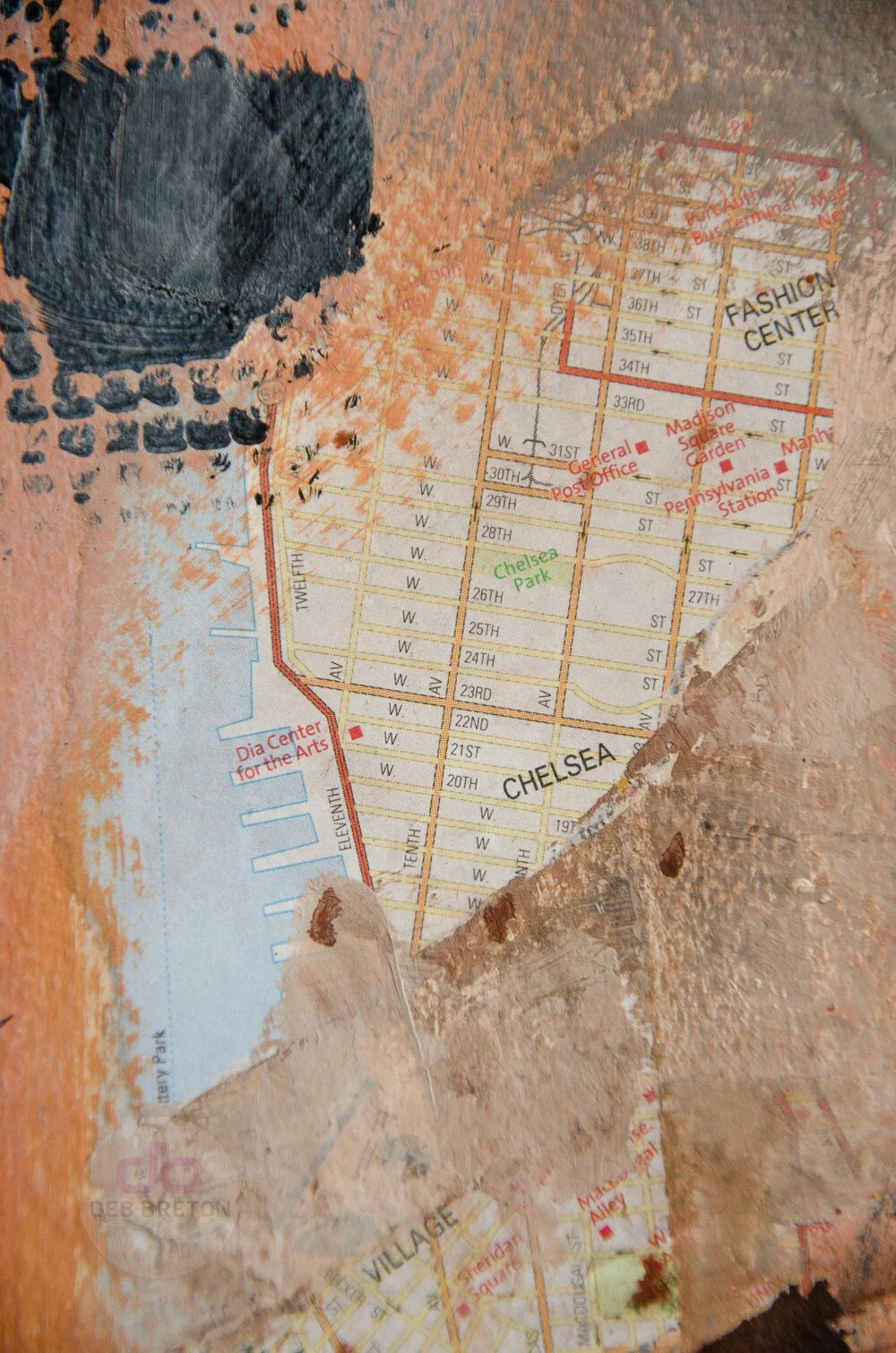 Deb Breton Studio - Famous portraits + abstract paintings and prints