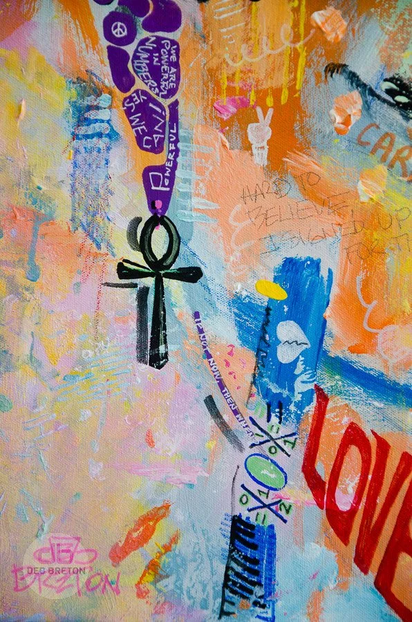 Deb Breton Studio - Famous portraits + abstract paintings and prints