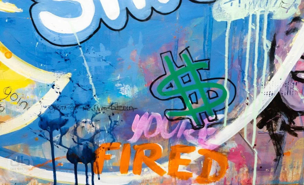 Deb Breton Studio - Famous portraits + abstract paintings and prints