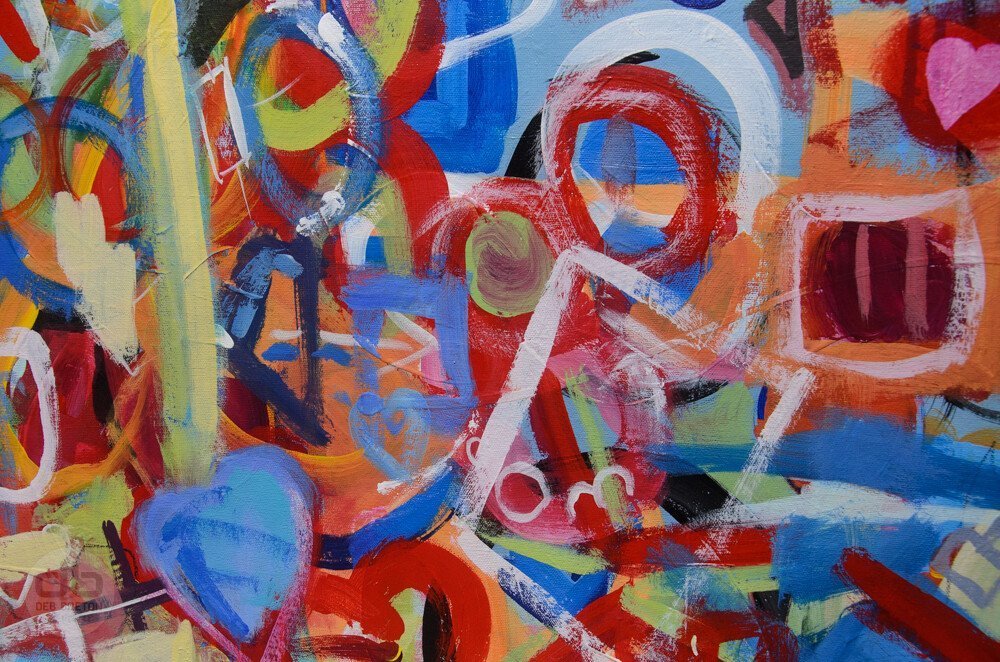 Deb Breton Studio - Famous portraits + abstract paintings and prints