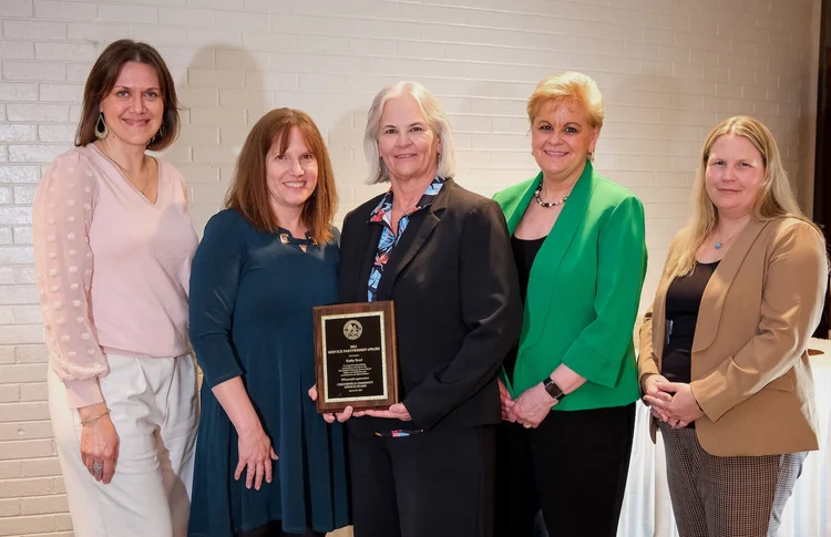 Kathy Reed, Executive Director of SAFE, Receives the Service ...