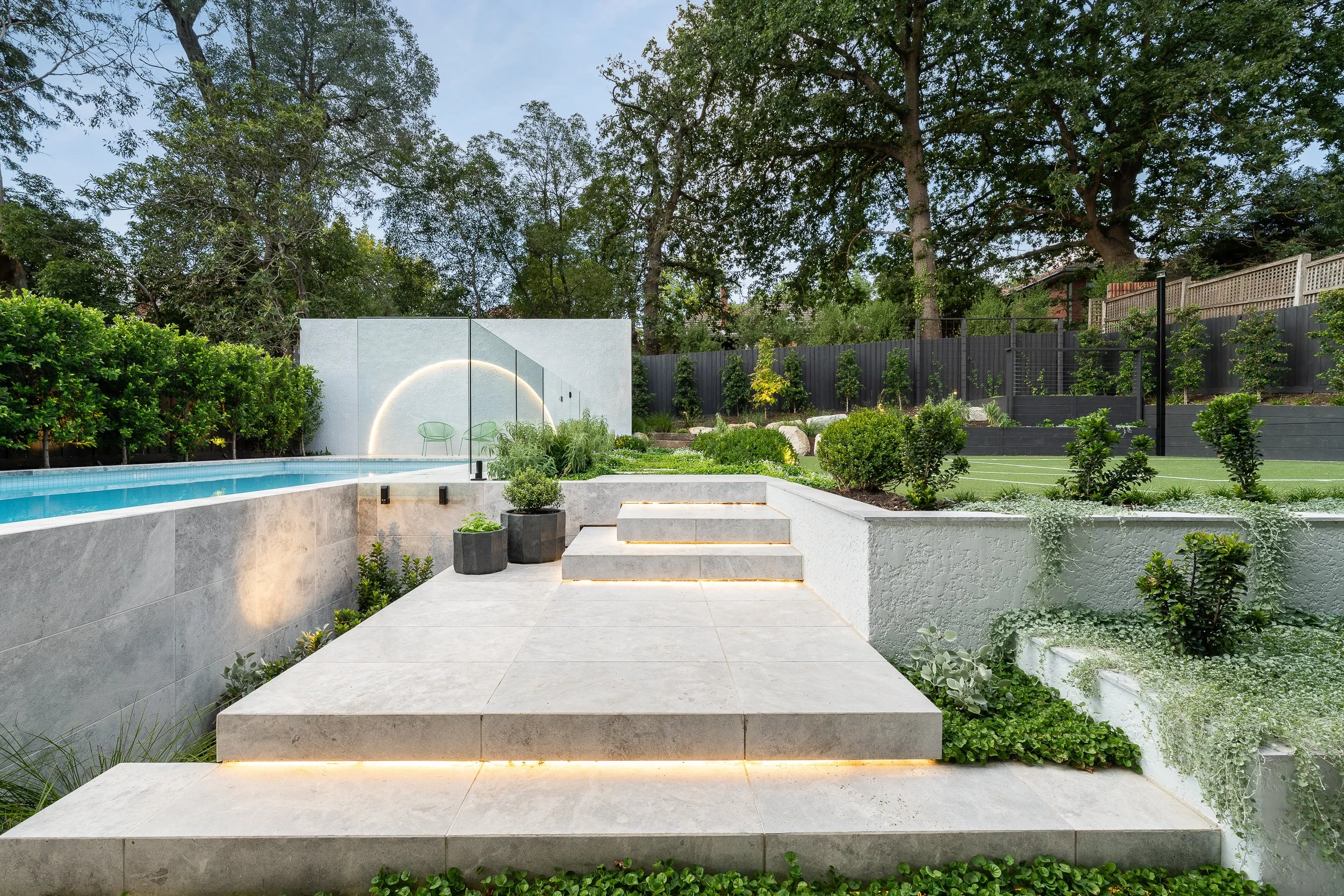Eaglemont Landscape Design | A Multi-Zoned Retreat by Mint Design ...