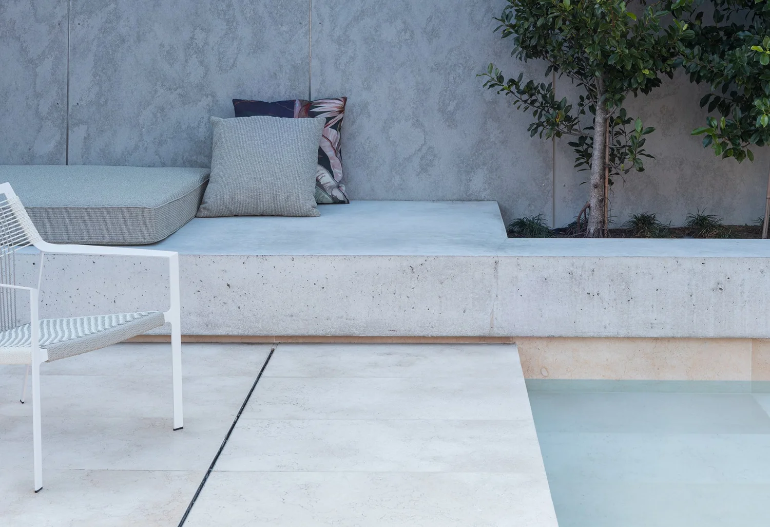 Williamstown Project | Award-Winning Modern Landscape with Travertine ...