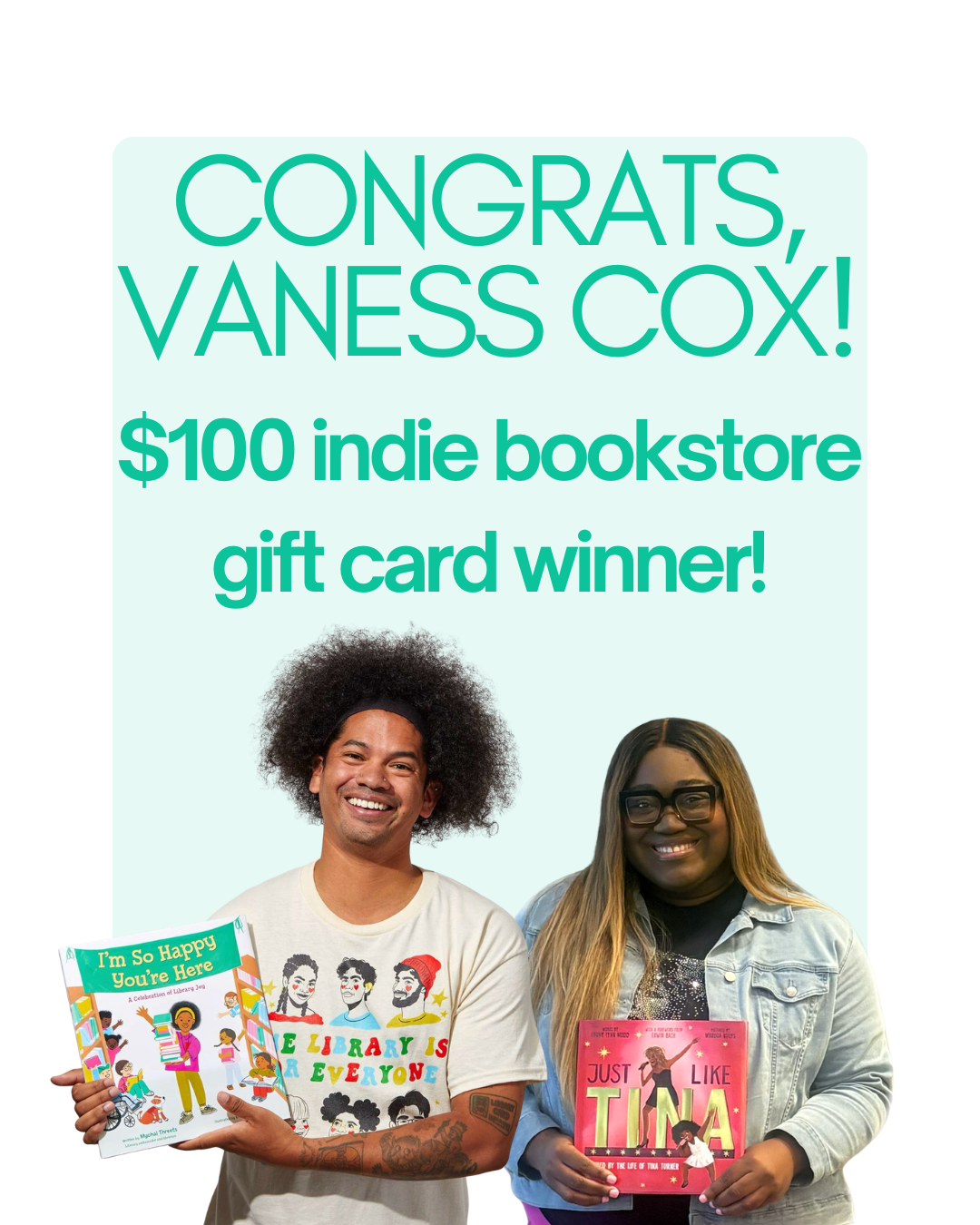 Book Joy Prizes — Ebony Lynn Mudd