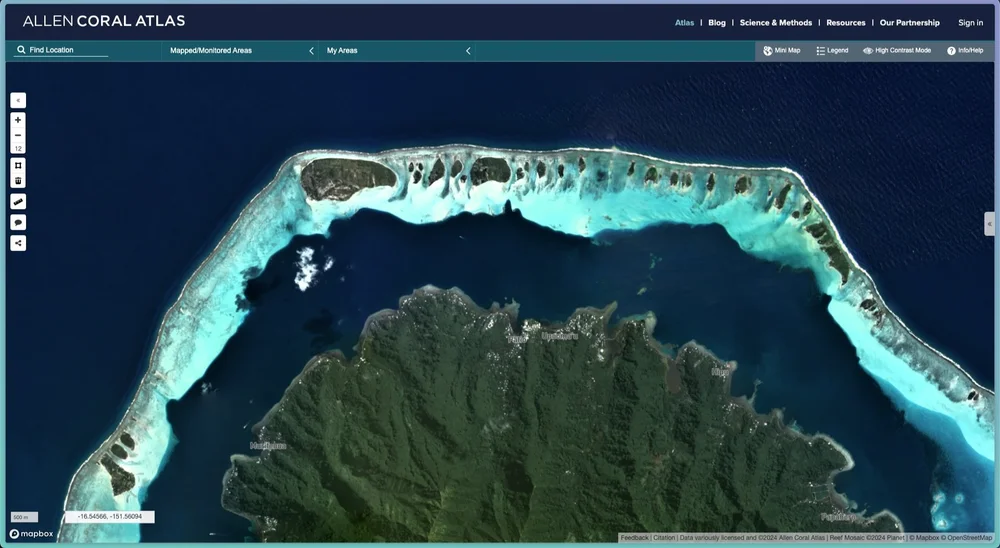 Global Coral Reef Allen Coral Atlas — Marine Ecosystems Monitoring Lab
