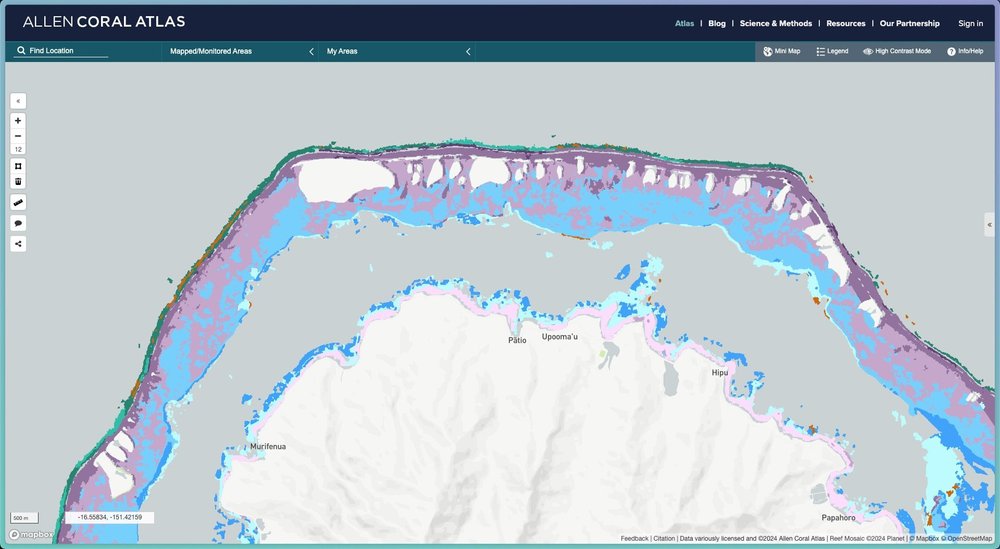 Global Coral Reef Allen Coral Atlas — Marine Ecosystems Monitoring Lab