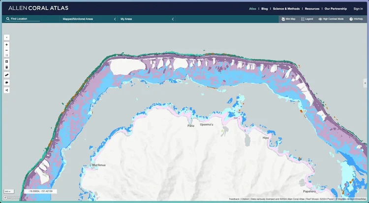 Global Coral Reef Allen Coral Atlas — Marine Ecosystems Monitoring Lab