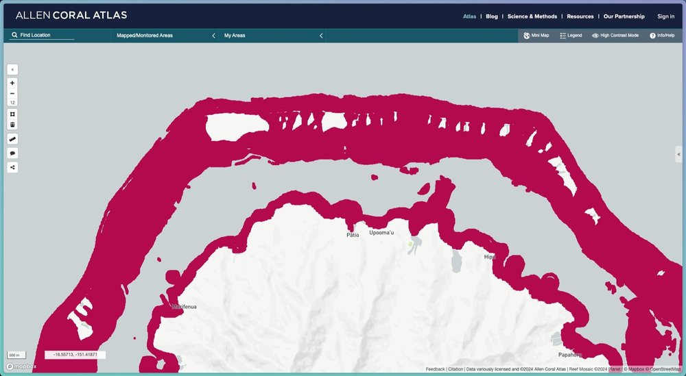 Global Coral Reef Allen Coral Atlas — Marine Ecosystems Monitoring Lab