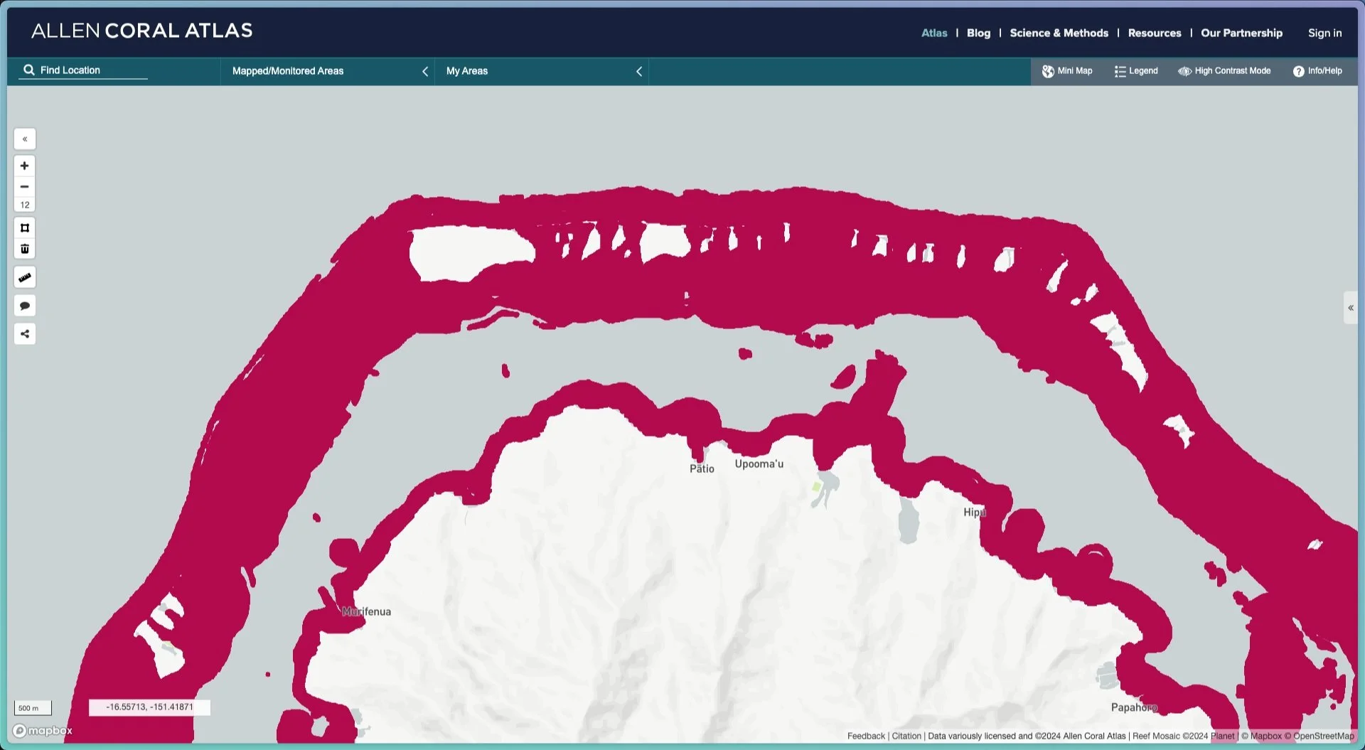 Global Coral Reef Allen Coral Atlas — Marine Ecosystems Monitoring Lab
