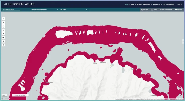 Global Coral Reef Allen Coral Atlas — Marine Ecosystems Monitoring Lab