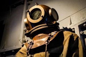 Scuba Diving Gear History: From Bells to Rebreathers