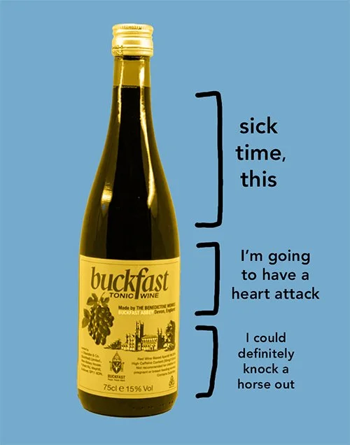 Buckfast: Scotland’s other national drink (with bite) — Lucky Heather