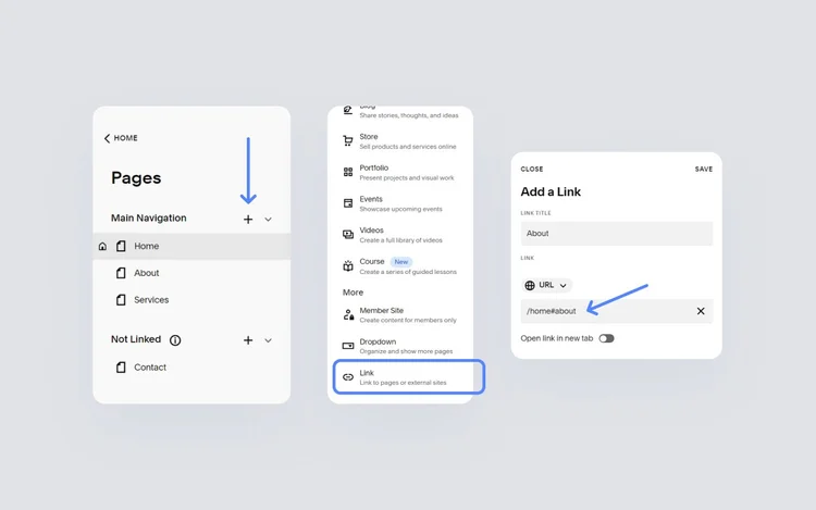 How to Jump to a Section in Squarespace with Anchor Links | Untitled ...