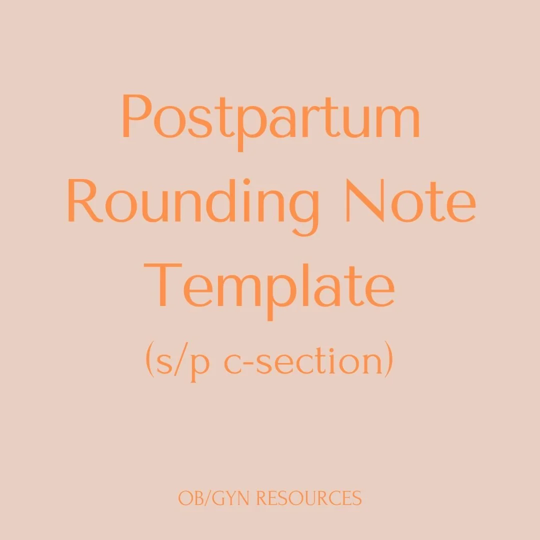 Free Downloads — OB/GYN Hub