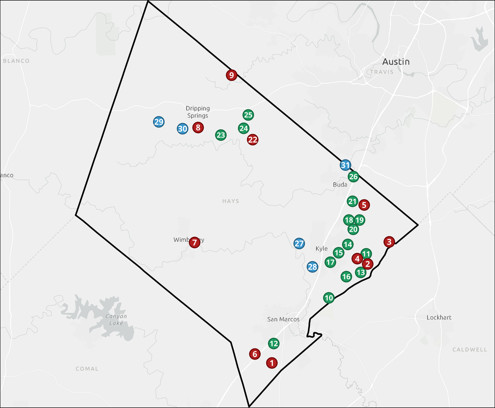 About the Projects — Hays County Bonds 2024