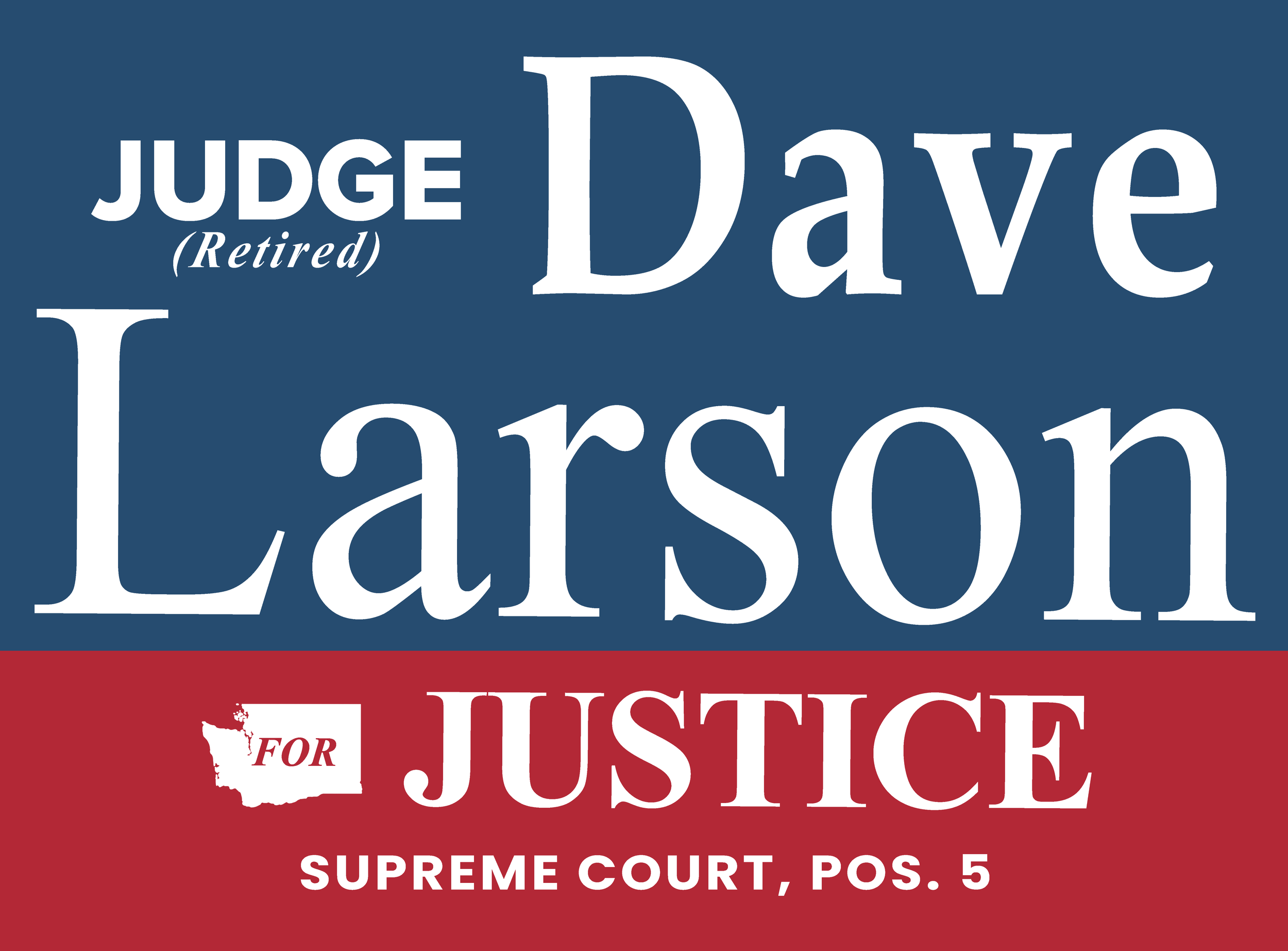 Dave Larson - For Justice