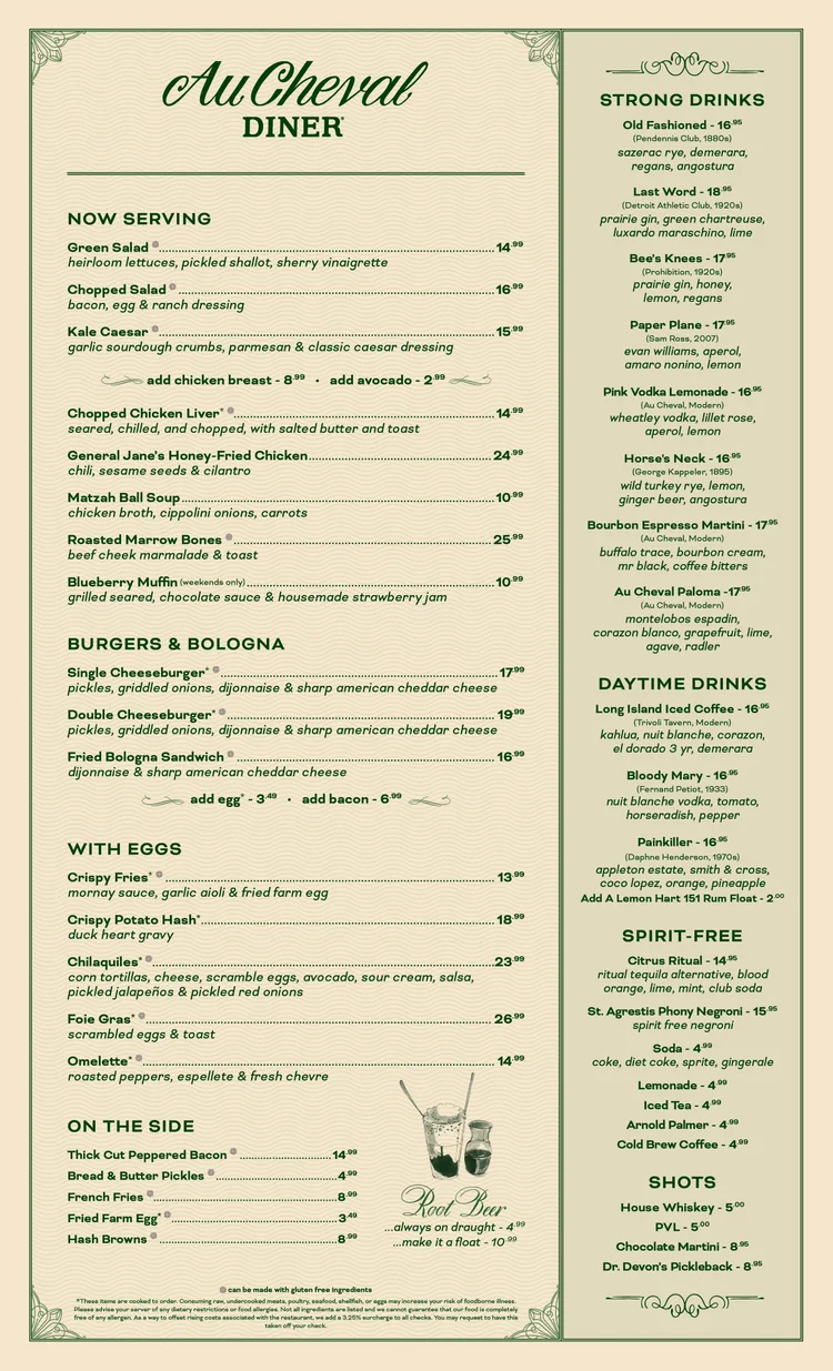 Food & Drink — Au Cheval | Chicago