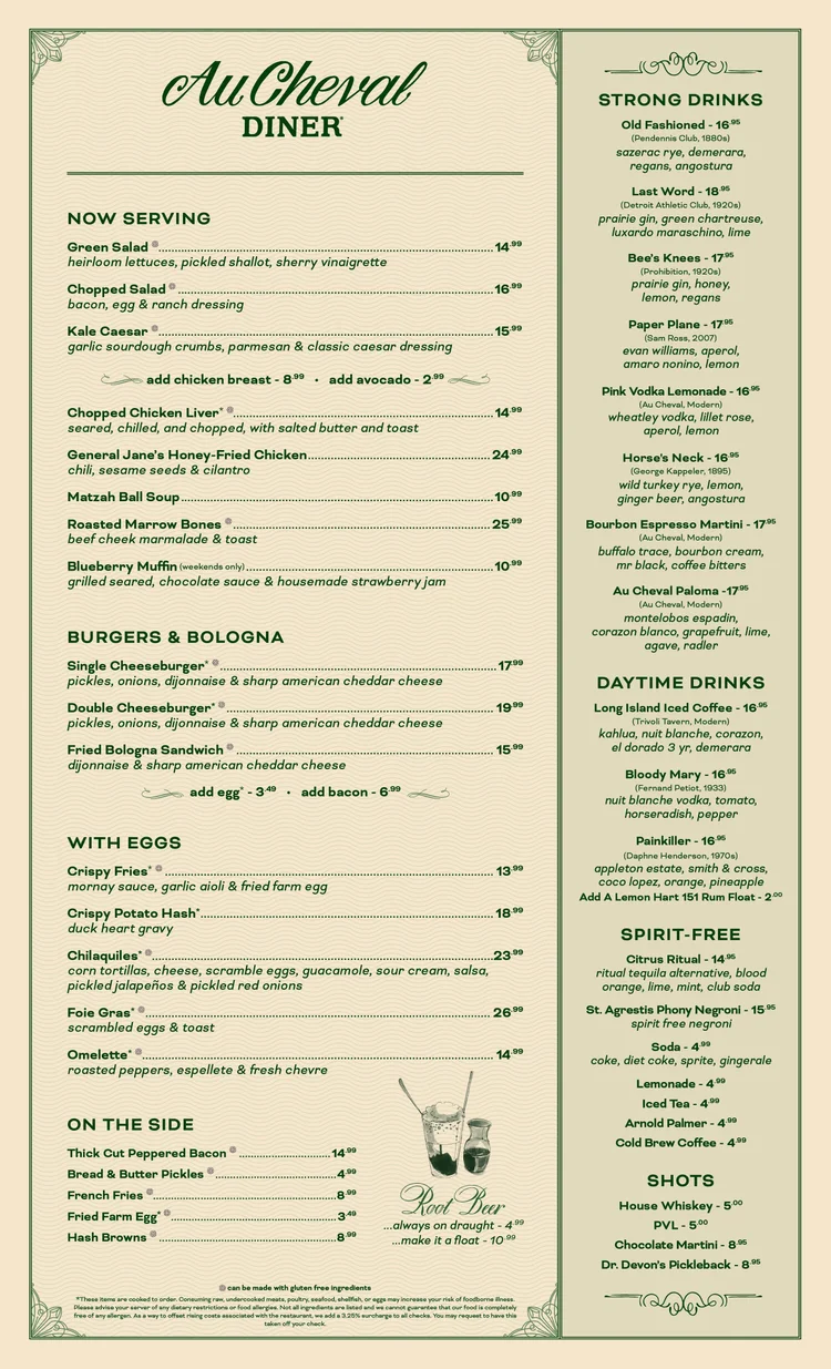 Food & Drink — Au Cheval | Chicago