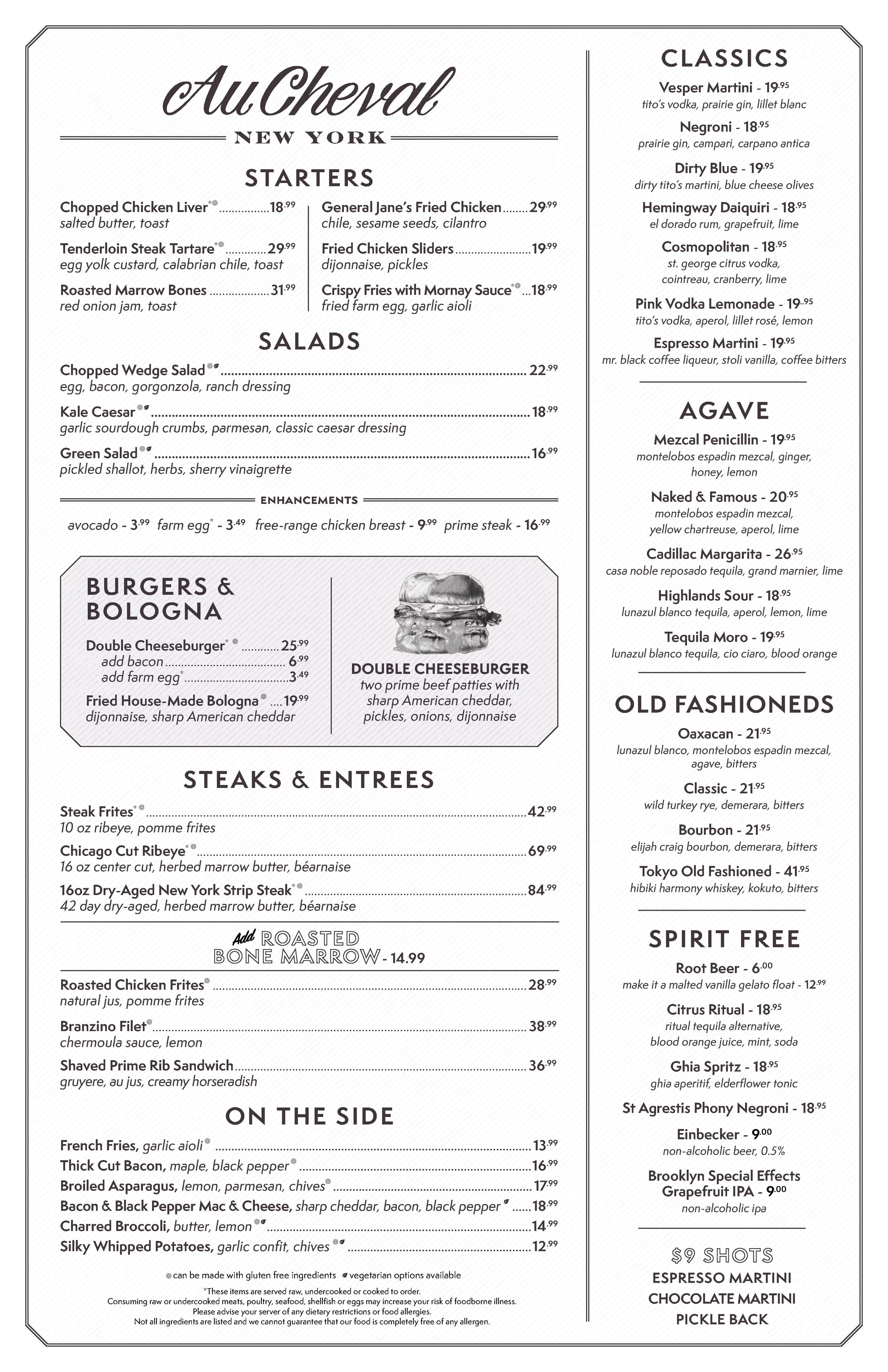 Food & Drink — Au Cheval | NYC