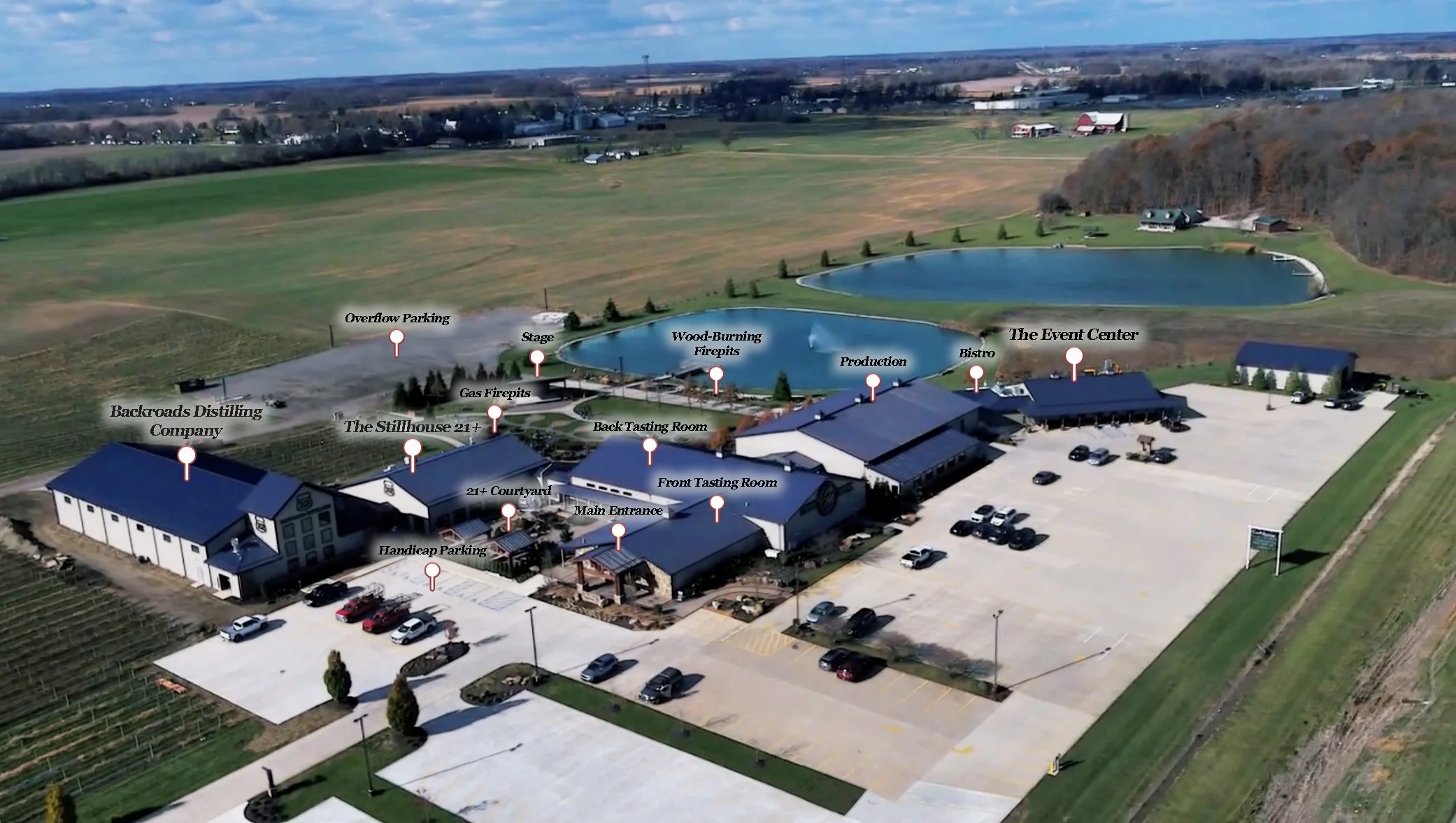 Winery Map | Country Heritage Winery — Country Heritage Winery