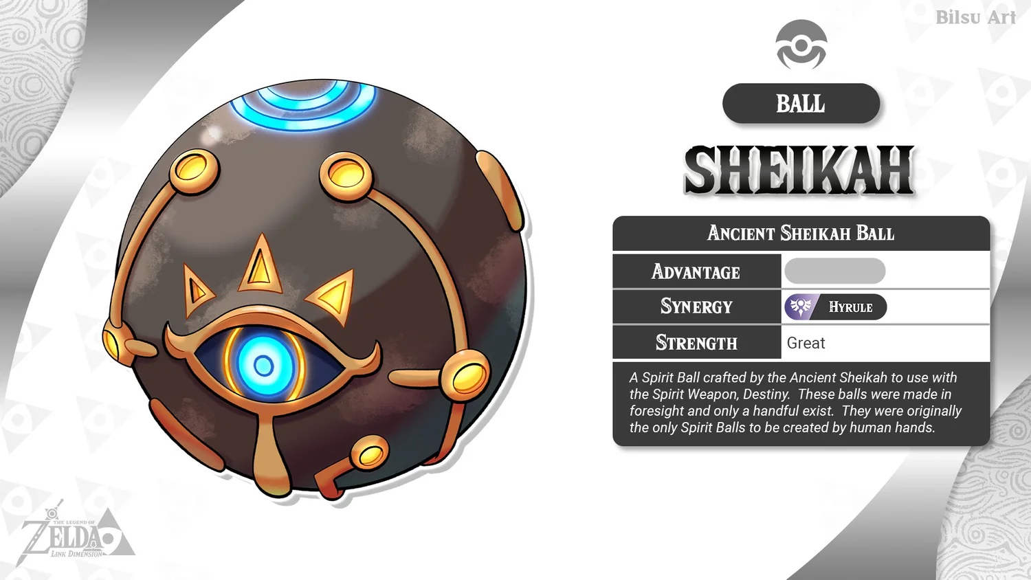 Ancient Sheikah Ball — Bilsu Art