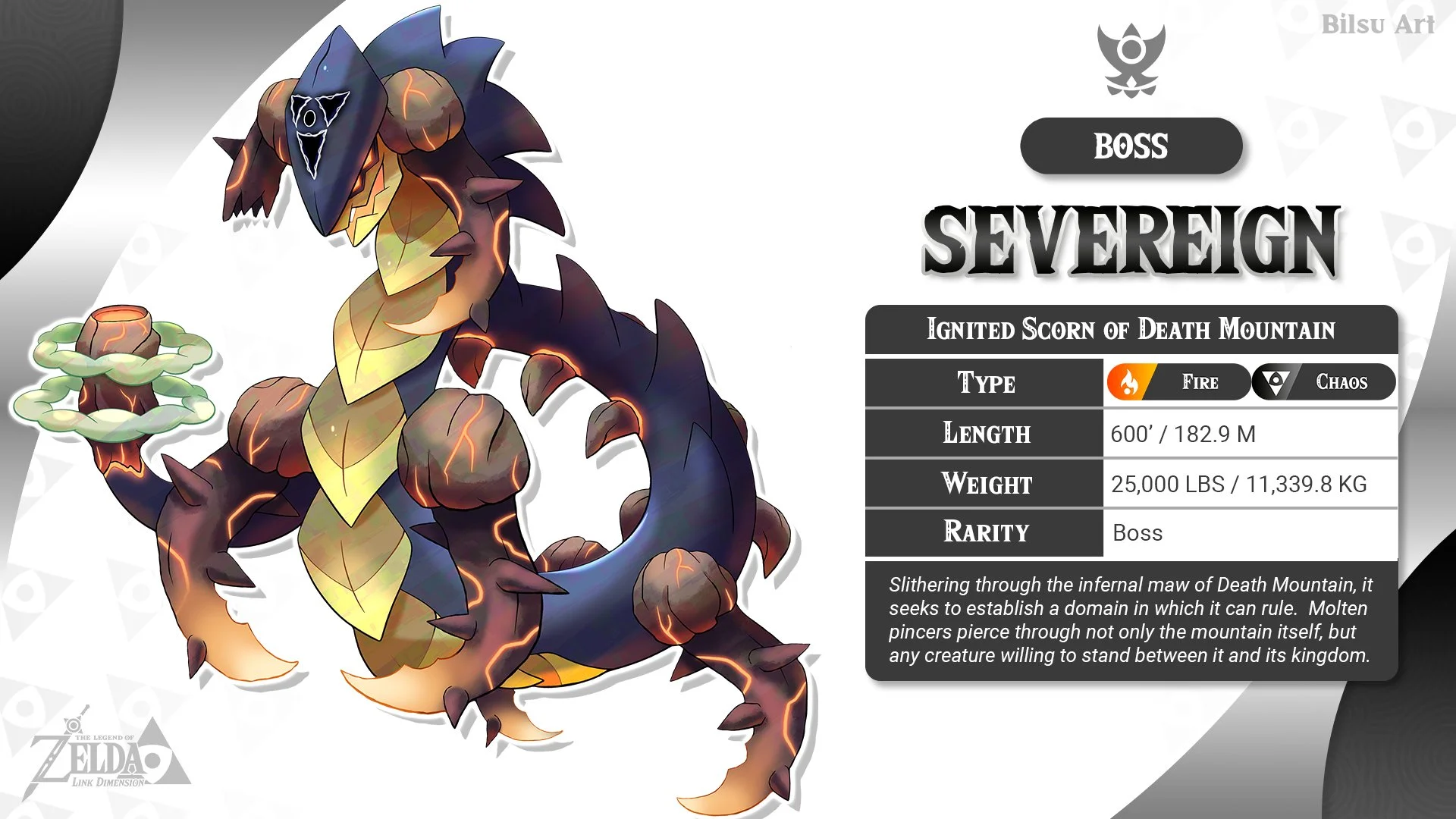 Severeign (Fire Dungeon Boss) — Bilsu Art