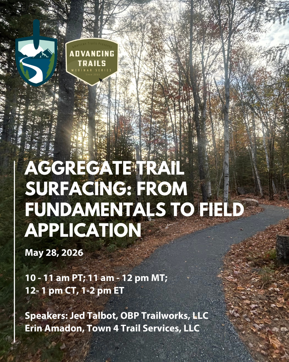 Webinars — Professional TrailBuilders Association
