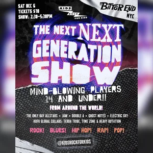 KRFK Next Next Generation Show (NYC) — The Only Bay
