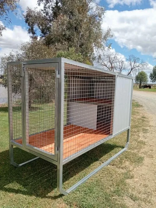 Raised Dog Kennels — Jimmy's Metal Fab