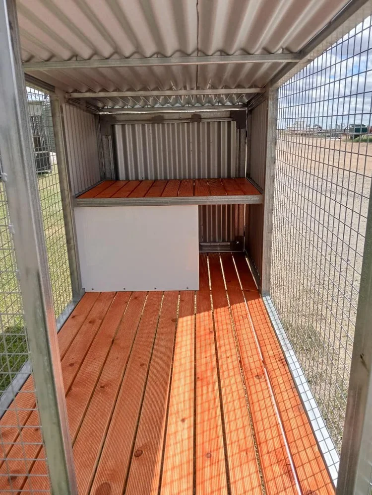 Raised Dog Kennels — Jimmy's Metal Fab