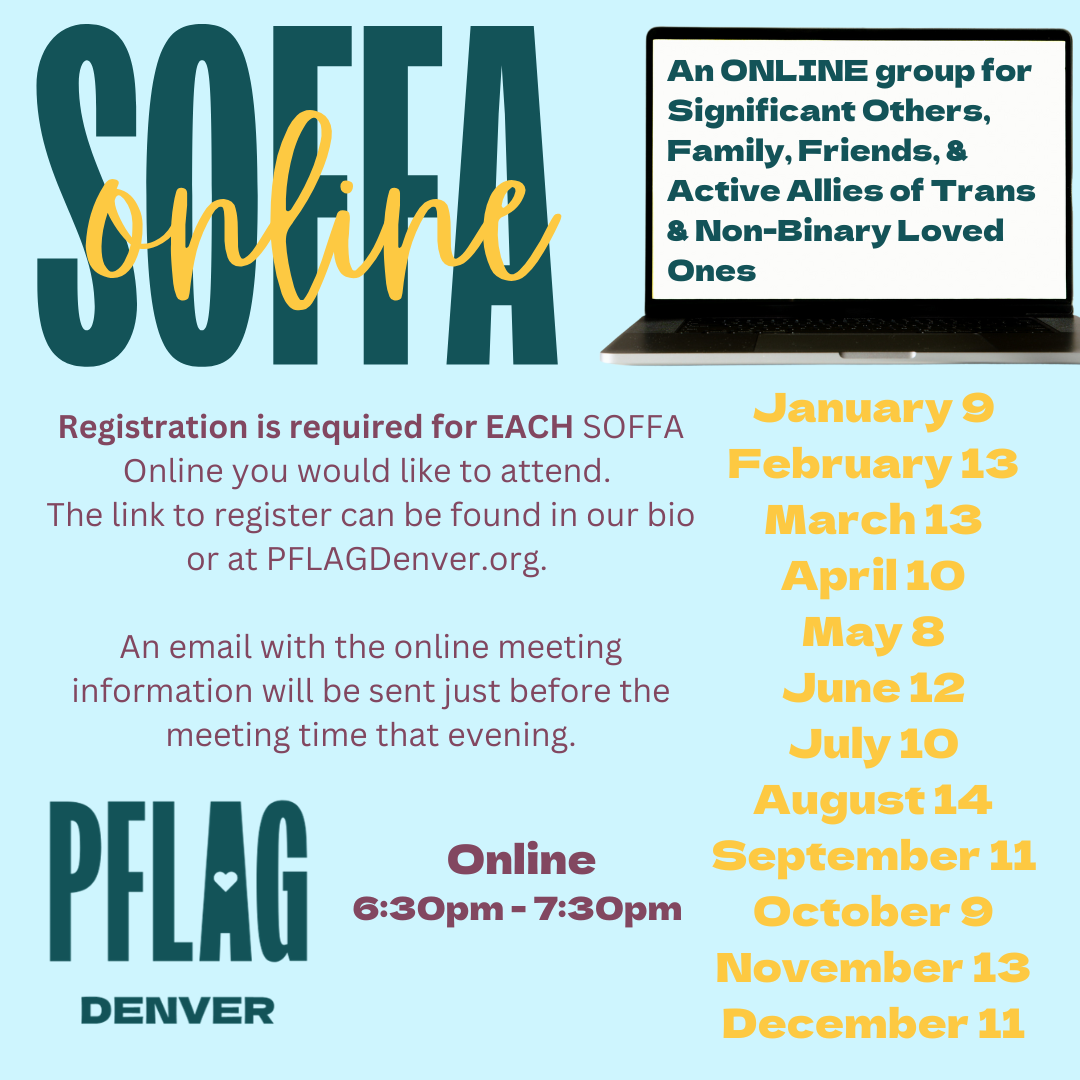 Support Groups | PFLAG Denver