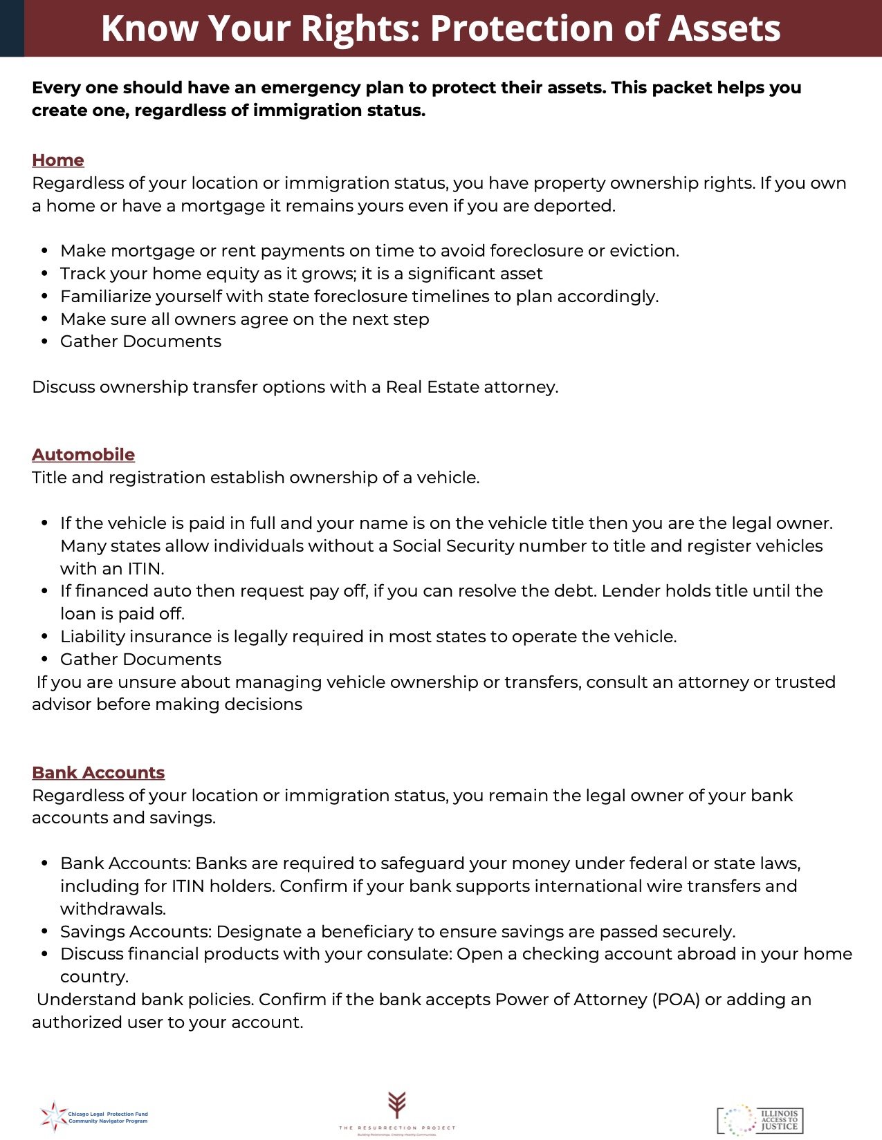 Know Your Rights — TRP IMMIGRANT JUSTICE