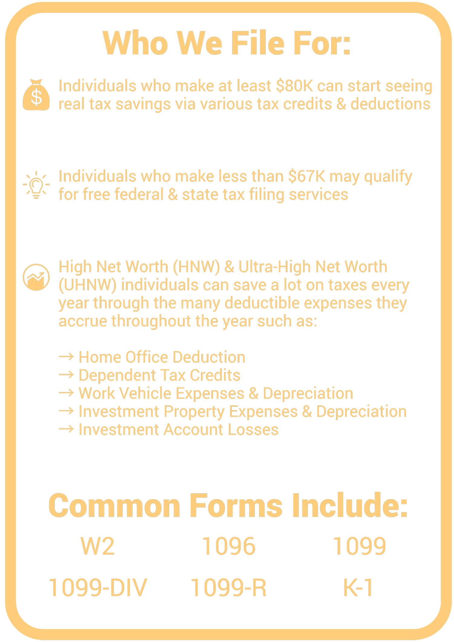 B & K Financial — Personal Tax Filing