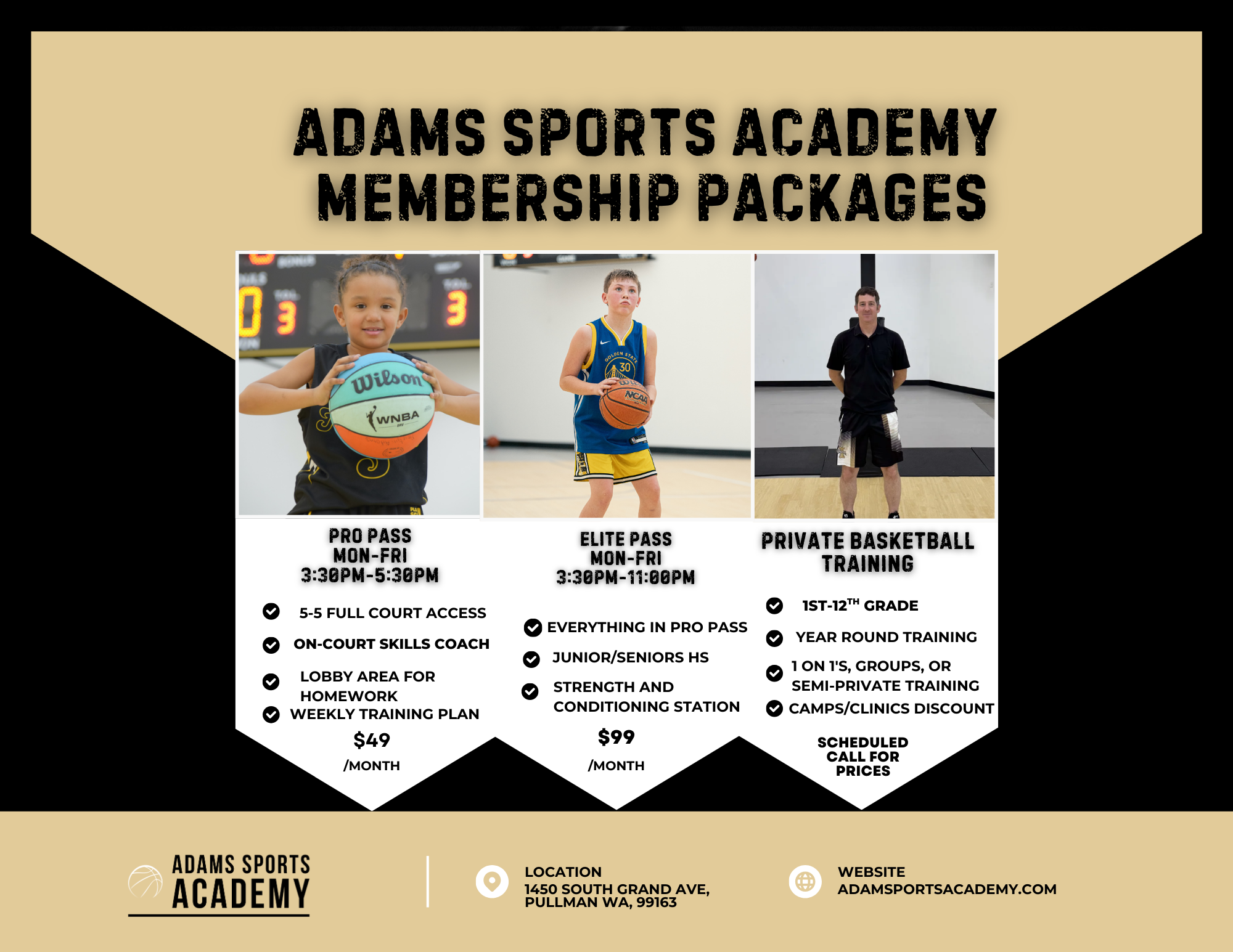 Gym Memberships | Join Today & Get Active — Adams Sports Academy