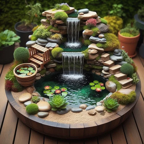 15 Stunning Small Ponds with Waterfalls for Your Yard
