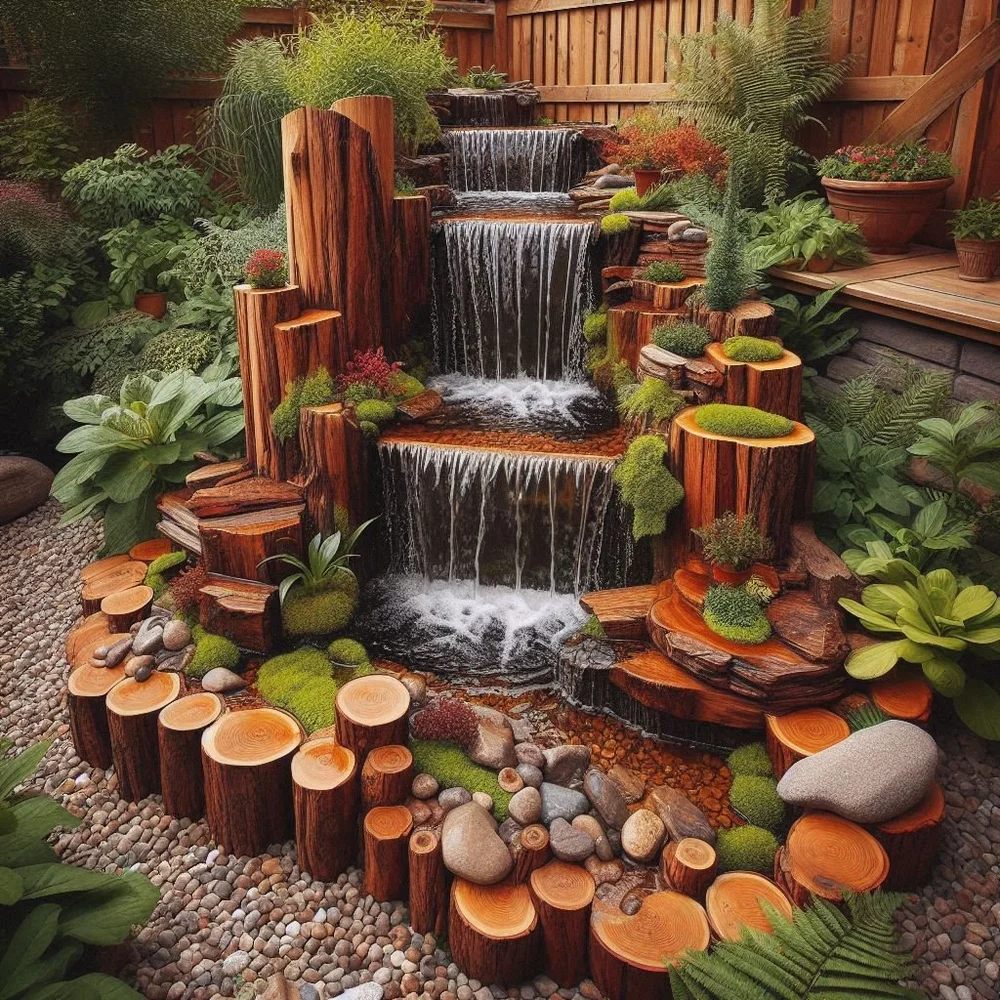15 Stunning Small Ponds with Waterfalls for Your Yard