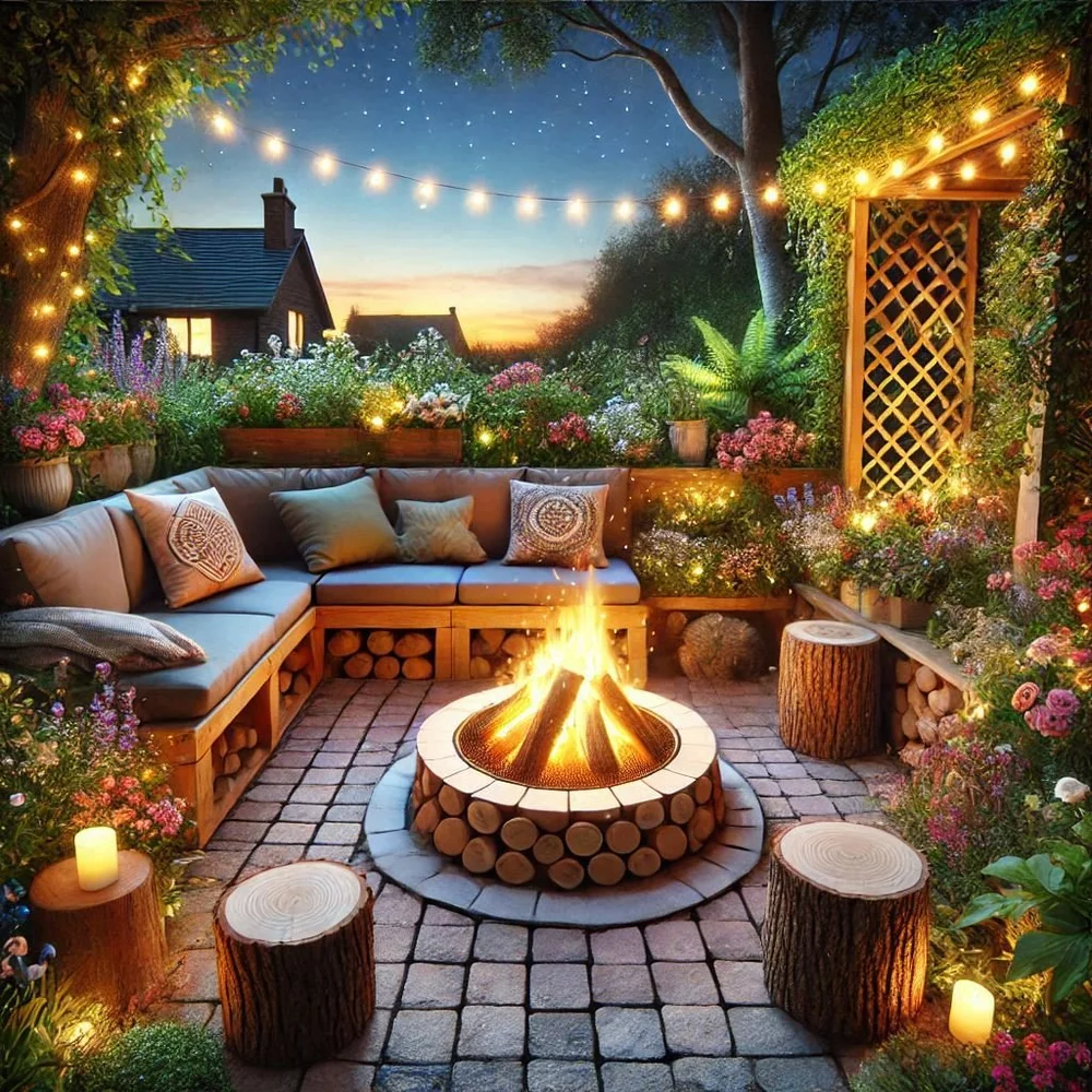 15 Small Outdoor Fireplace Ideas for Cozy Nights