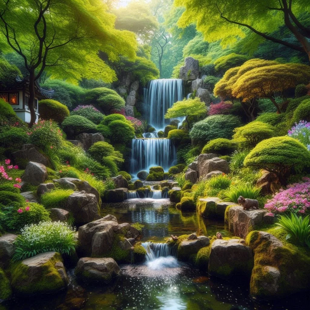 15 Stunning Small Ponds with Waterfalls for Your Yard