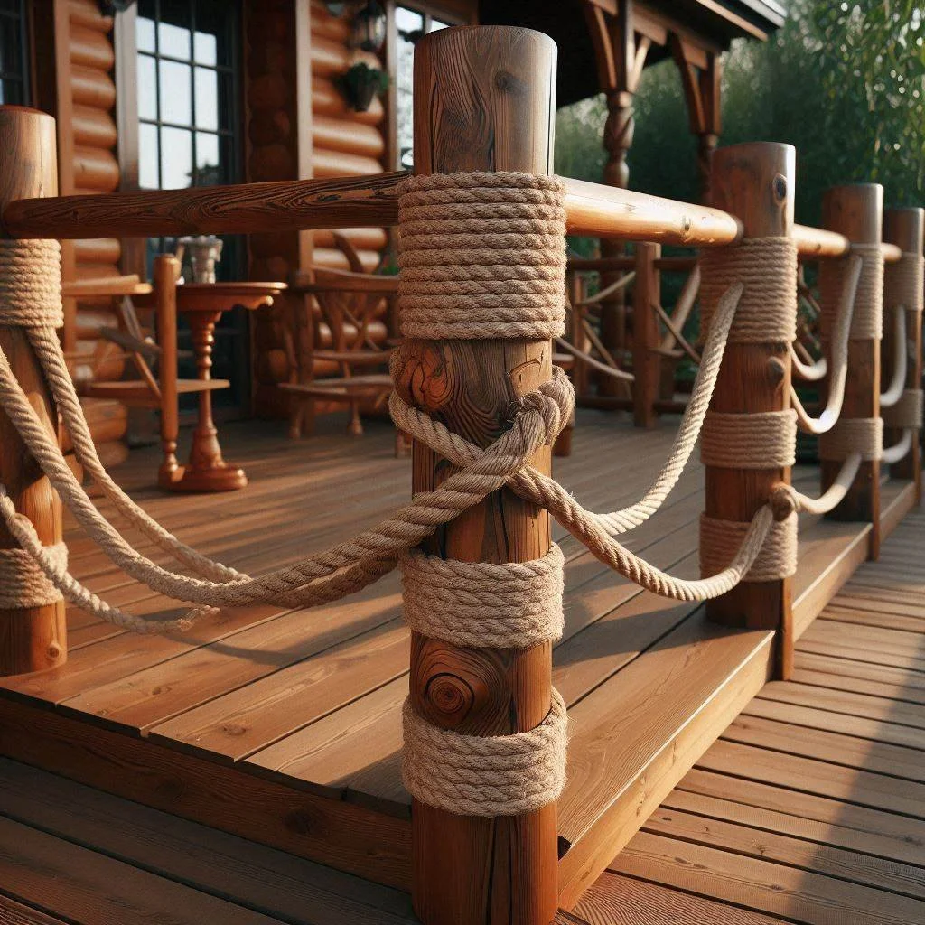 15 Wood Deck Railing Ideas to Inspire You