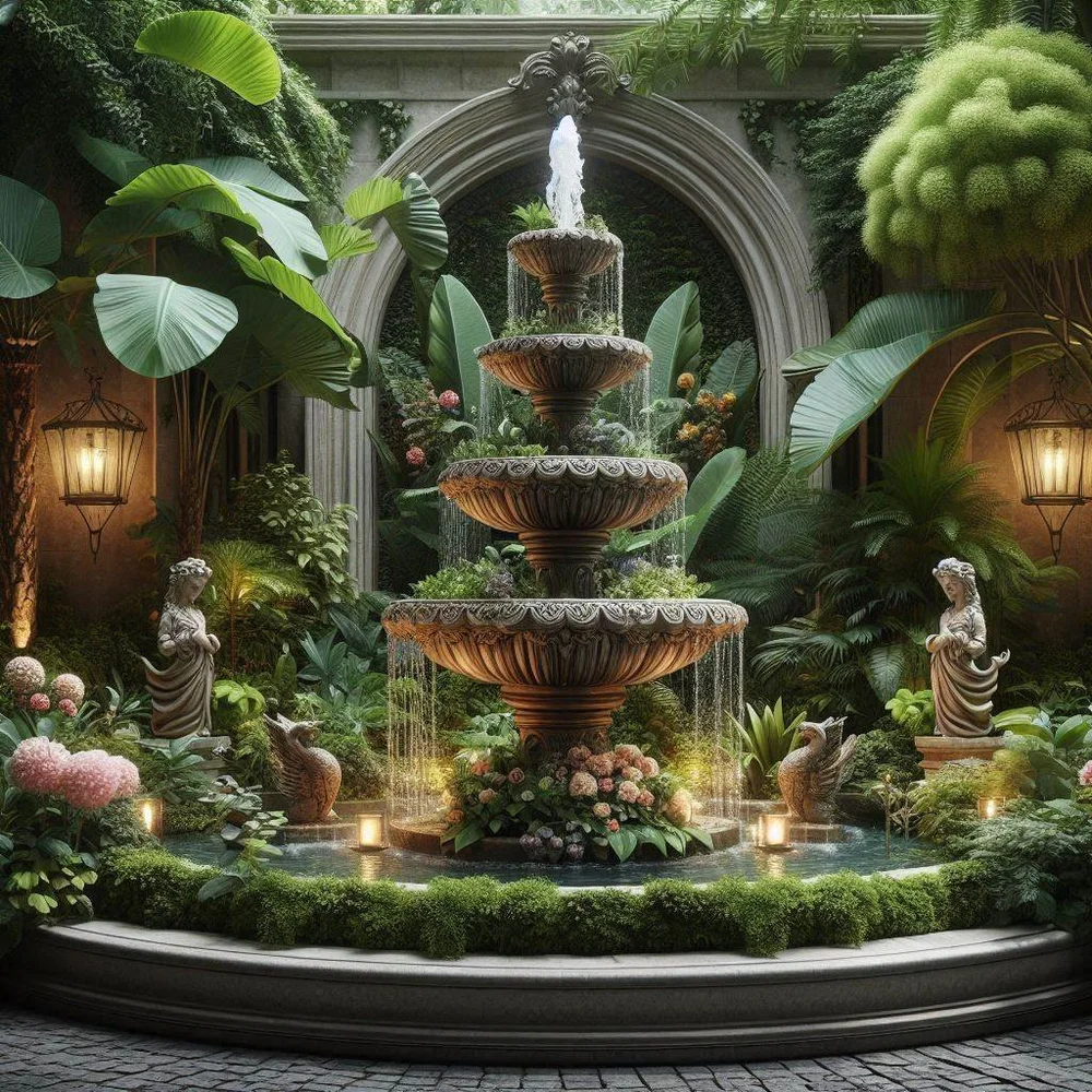 15 Stunning Outdoor Fountain Ideas to Inspire You