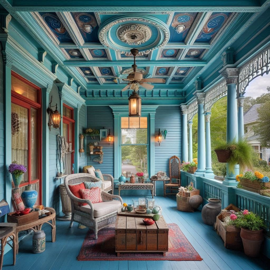 15 Haint Blue Porch Ceiling Ideas You’ll Love