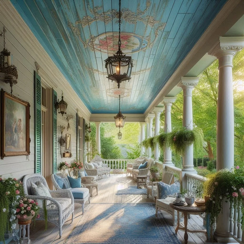 15 Haint Blue Porch Ceiling Ideas You’ll Love