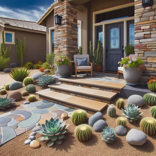 15 Front Yard Landscaping Ideas with Rocks