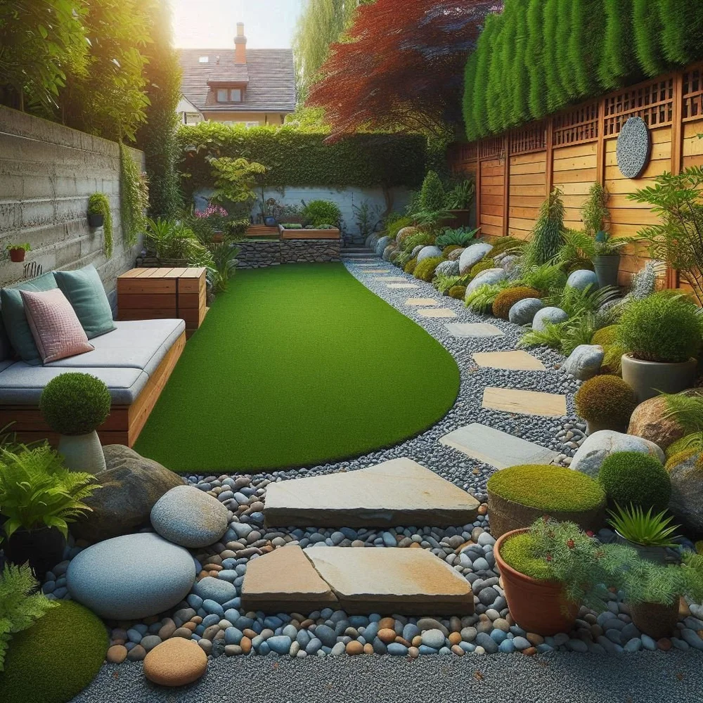 15 Cheap No-Grass Backyard Ideas for Easy Upkeep