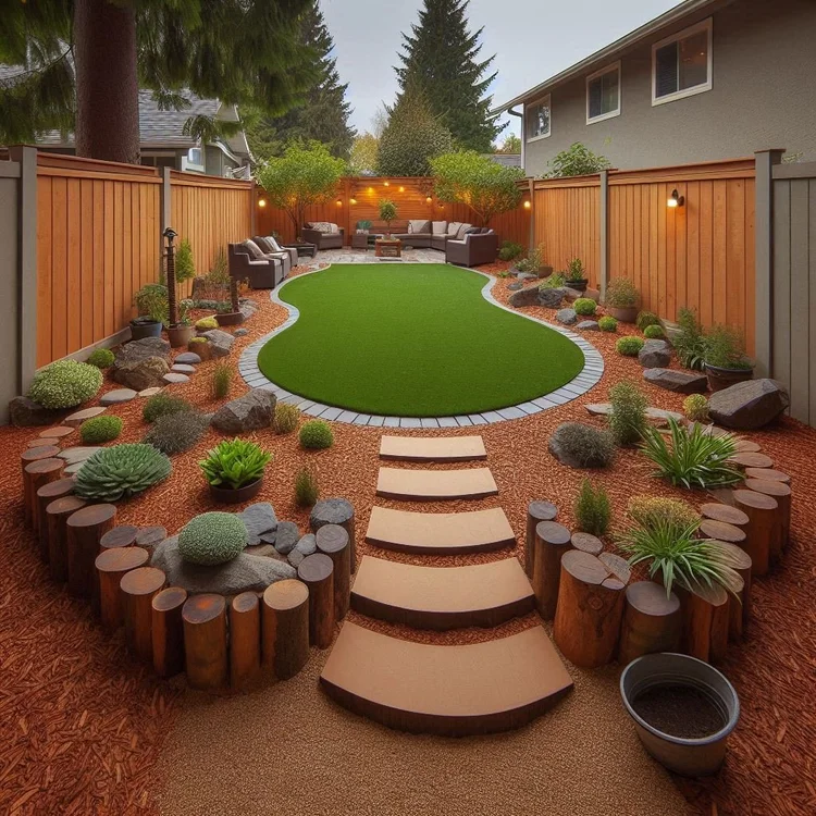 15 Cheap No-Grass Backyard Ideas for Easy Upkeep