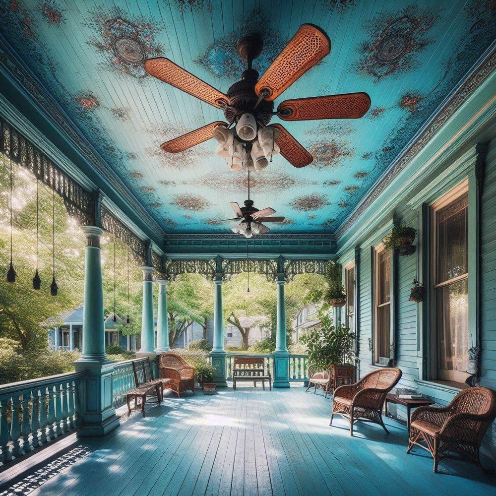 15 Haint Blue Porch Ceiling Ideas You’ll Love